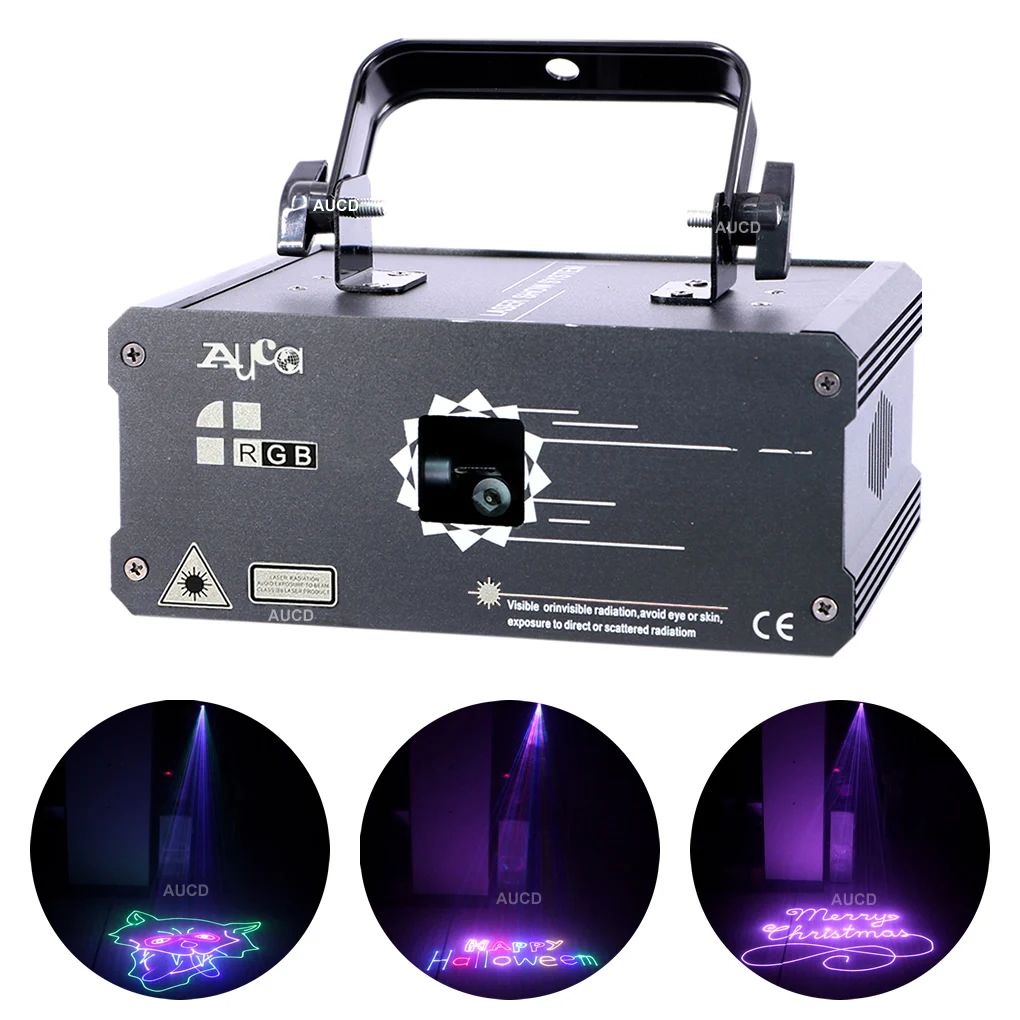 500mW 1W RGB Colorfull Laser Animation Scanner Beam Projector Lights ...