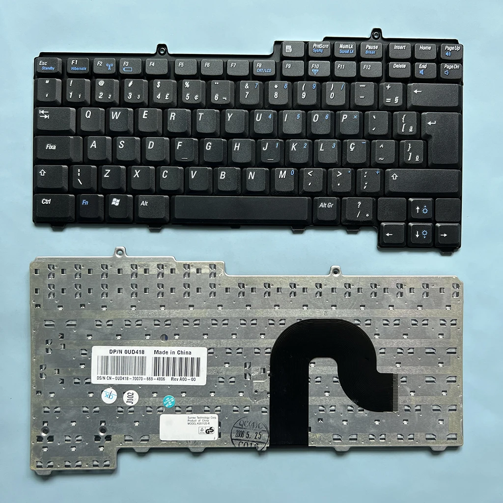 B120 Brazilian Keyboard For Dell Inspiron 1300 B130 B120L 0TD459 TD459 ...