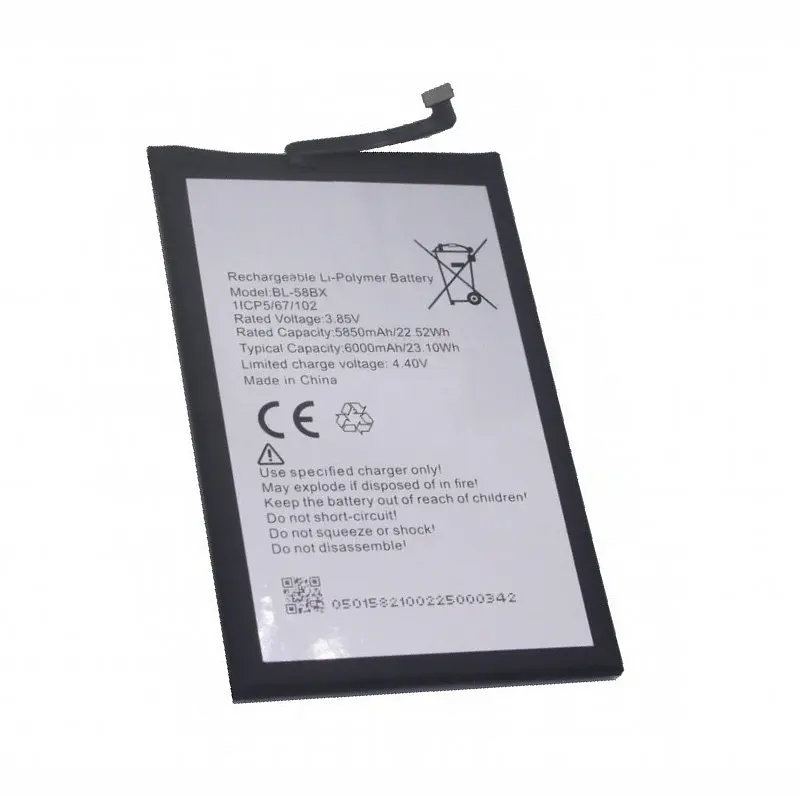 1x New 6000mAh BL-58BX Battery For infinix X680 Hot 9 Play Hot 10 Play ...