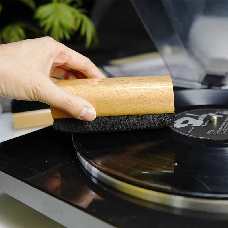 High-quality-Wooden-Brush-Cleaner-Anti-Static-Velvet-Brush-for-CD-LP ...