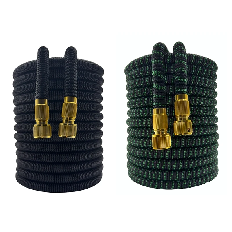 25FT-100FT Garden Hose Extensible Flexible Magic Hose High Pressure Car ...