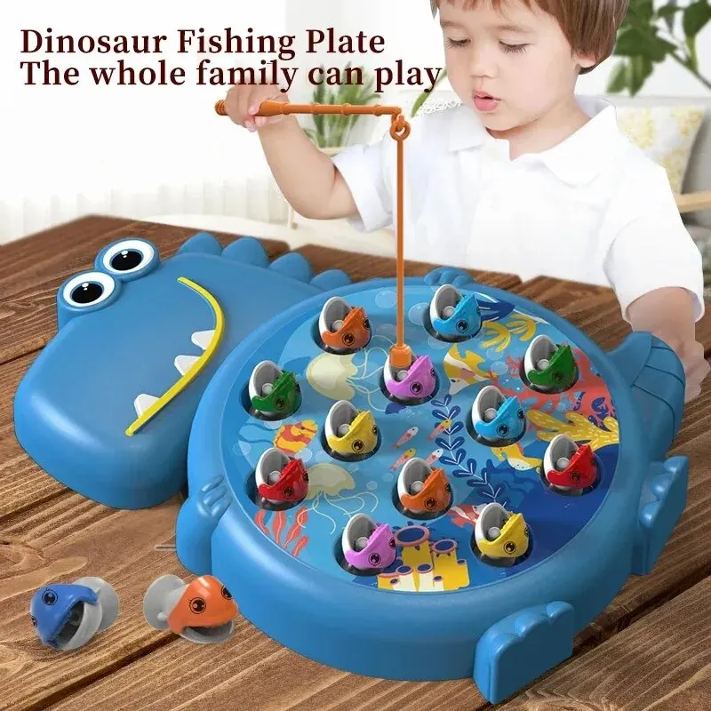 Children-s-Electric-Fishing-Toy-Set-Magnetic-Fishing-Rod-Kids-Baby ...