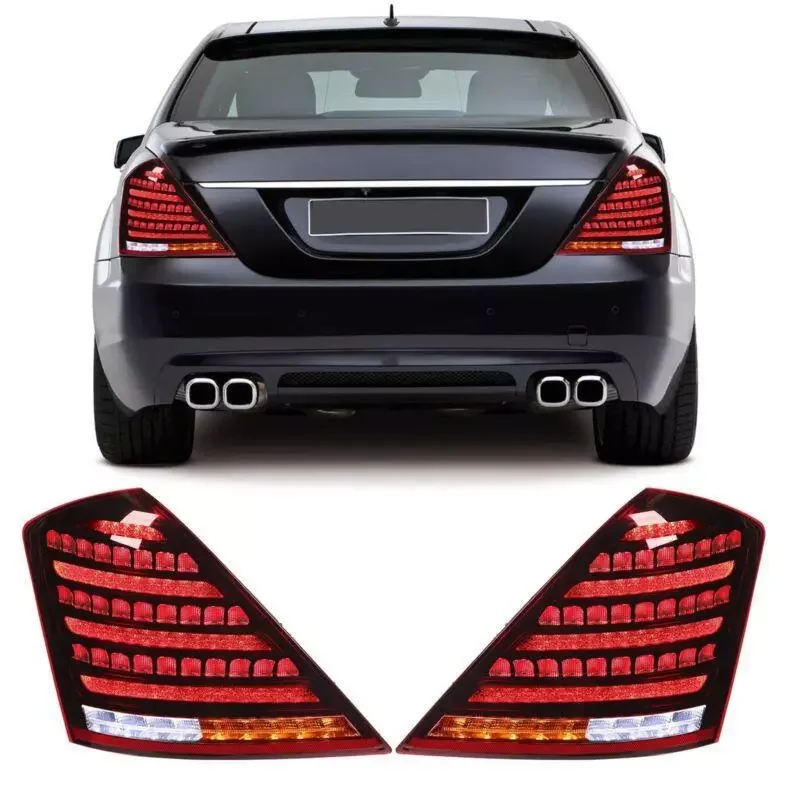 For Benz S-Class W221 Taillight 2006-2013 Auto Back Lamps Upgrade High ...