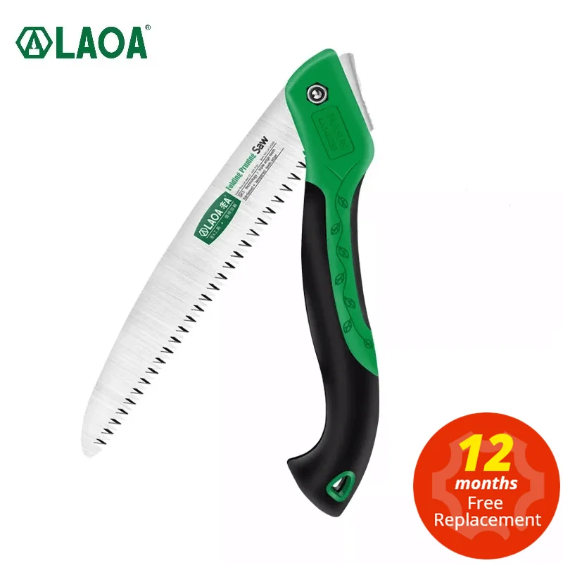 LAOA Camping Saw Foldable Portable Secateurs Gardening Pruner 10 Inch ...