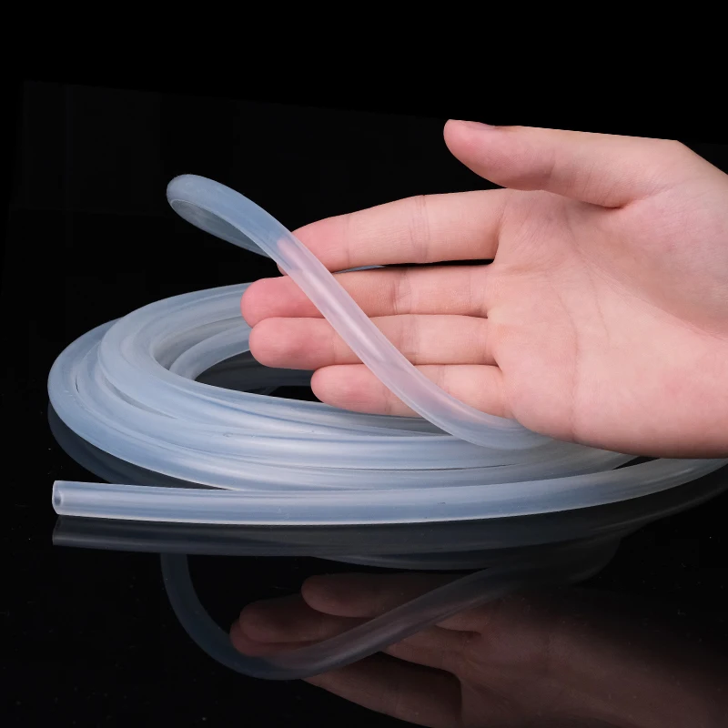 1-5meter-Silicone-Tube-Elasticity-High-Temperature-Food-Grade-Clear ...