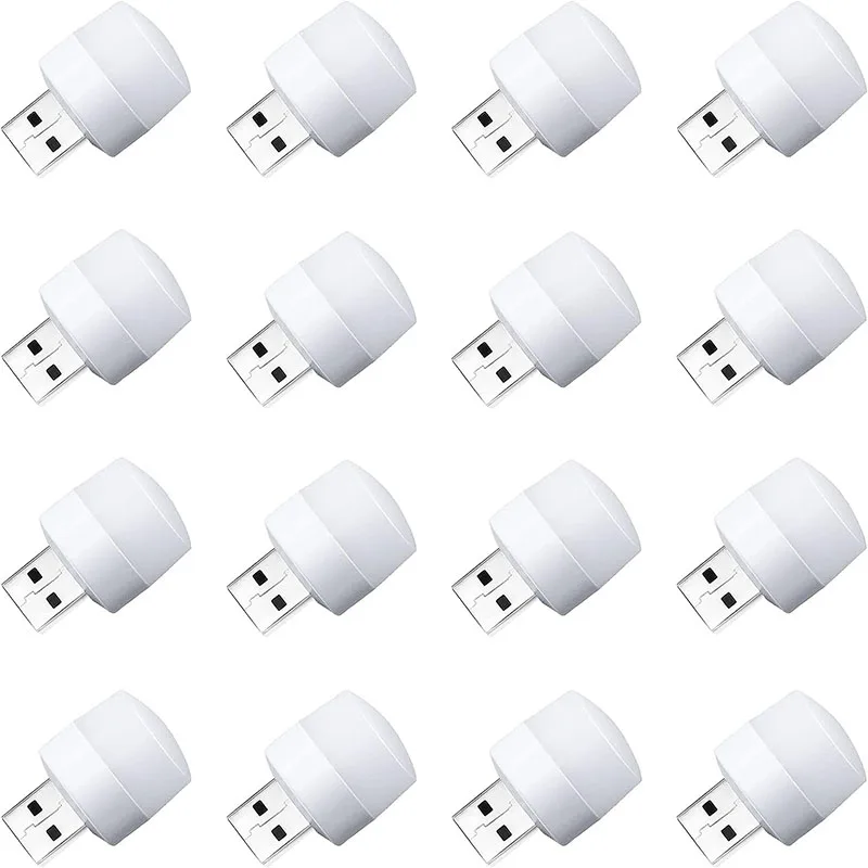16-Pieces-Mini-USB-Night-Lights-Mini-LED-USB-Bulb-Insert-Light-Plug-in ...