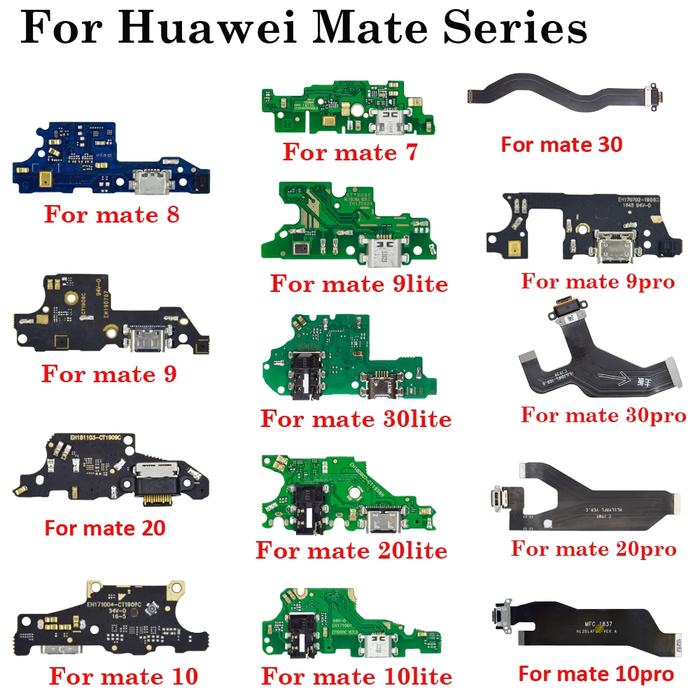 1pcs For Huawei Mate 7 8 9 10 20 30 lite pro USB Charging Port Dock ...