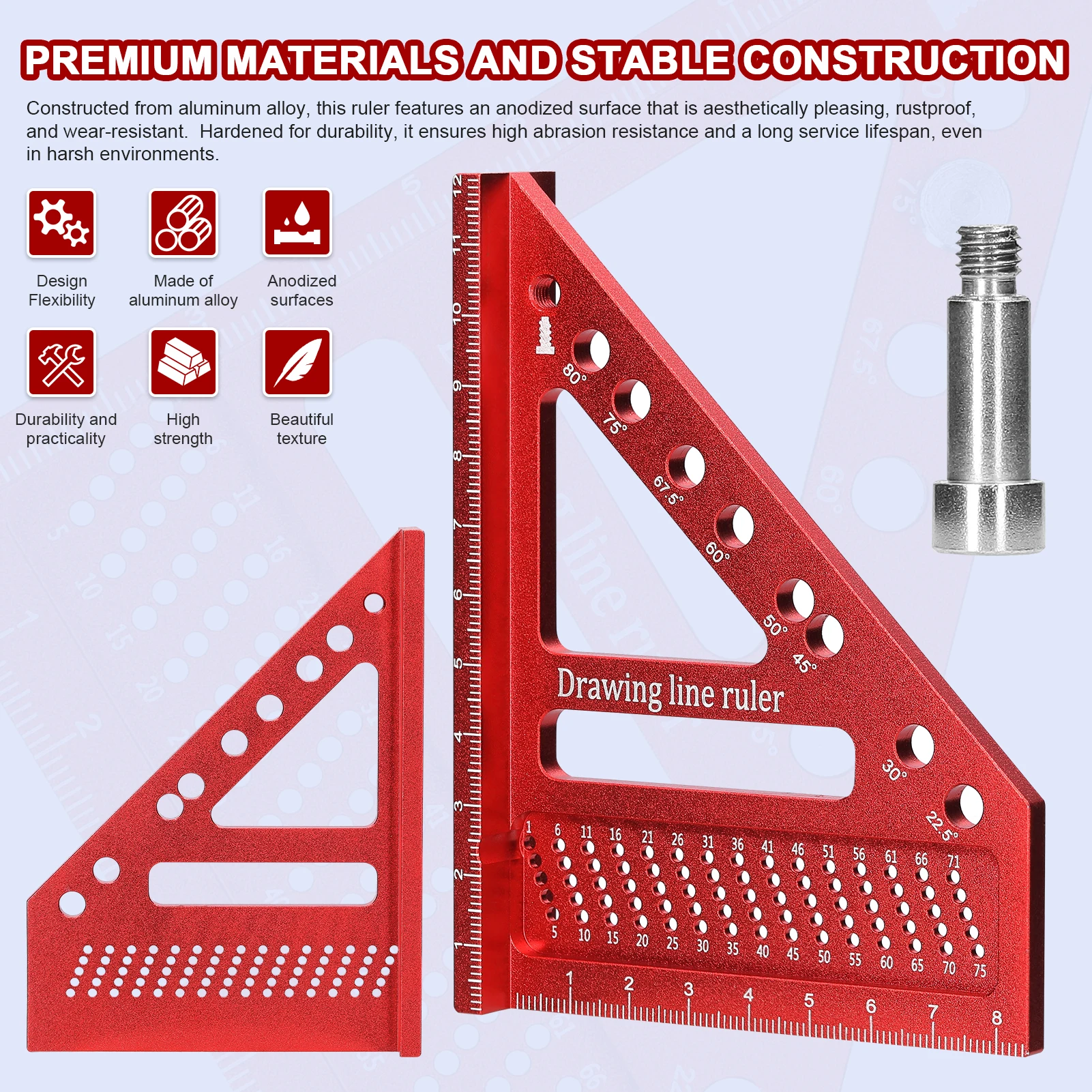 Aluminum-Alloy-Multi-Angle-Measuring-Ruler-Woodworking-DIY-Miter ...