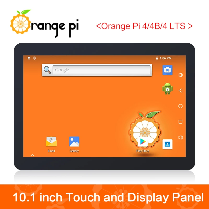Orange Pi 10.1 Inch Tft Lcd Touch Screen,suitable For Pi4/4b/4 Lts ...