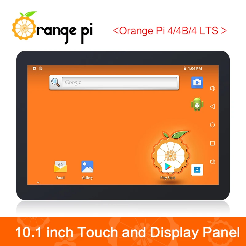 Orange Pi 10.1นิ้ว TFT LCD Touch Screen,เหมาะสำหรับ PI4/4B/4 LTS บอร์ด ...