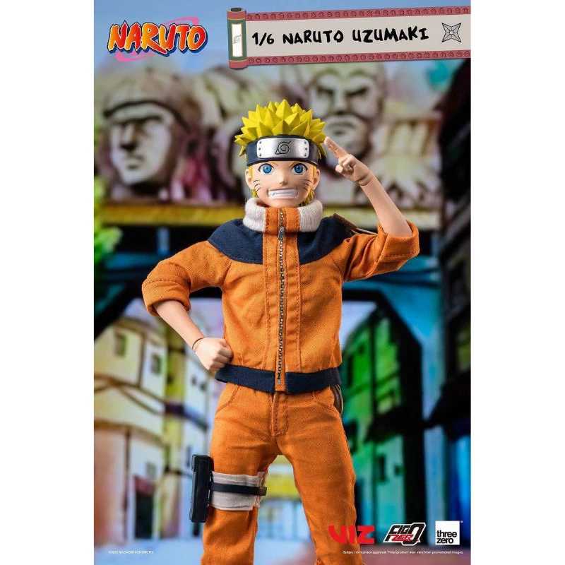 Em estoque 100% original threezero 3z0259 figzero uzumaki naruto 1/6 ...