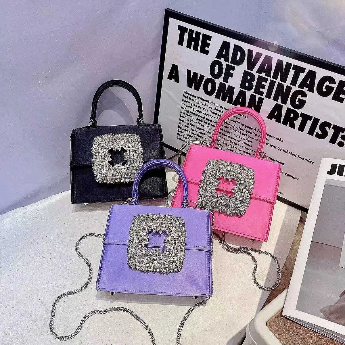 Luxury-Satin-Square-Bag-Crystal-Rhinestones-Diamond-Evening-Bag-Wedding ...