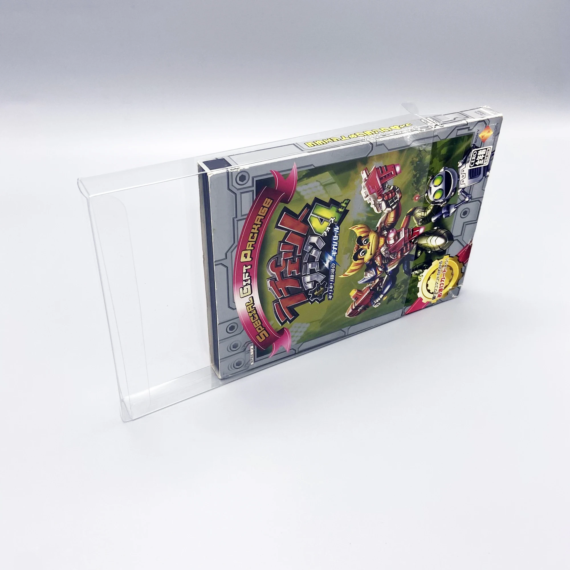 5-Box-Protector-For-PlayStation-2-PS2-Game-Video-With-Carton-Clear ...