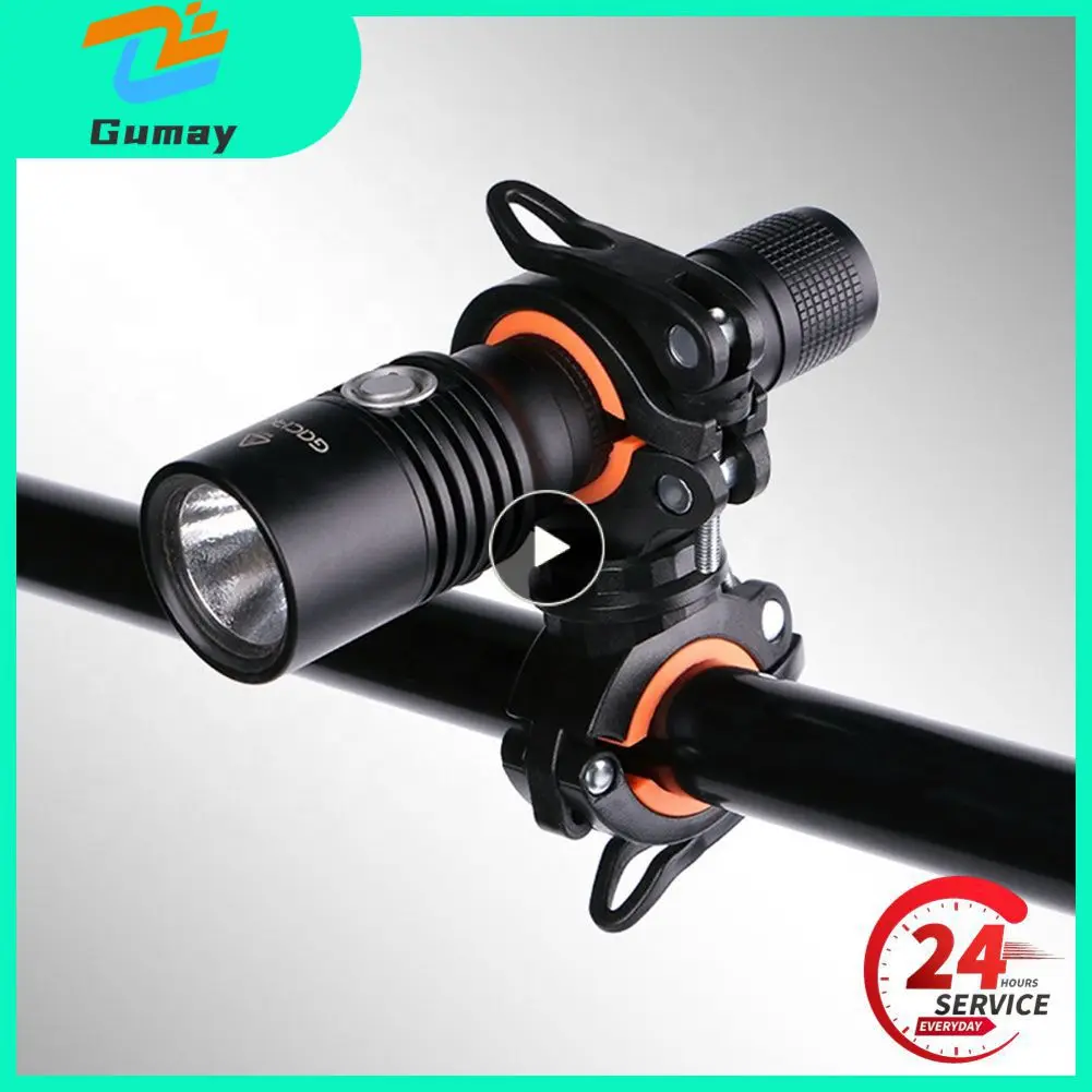 Bicycle-Light-Bracket-Bike-Lamp-Holder-Clip-Clamp-360-Degree-Rotatable ...