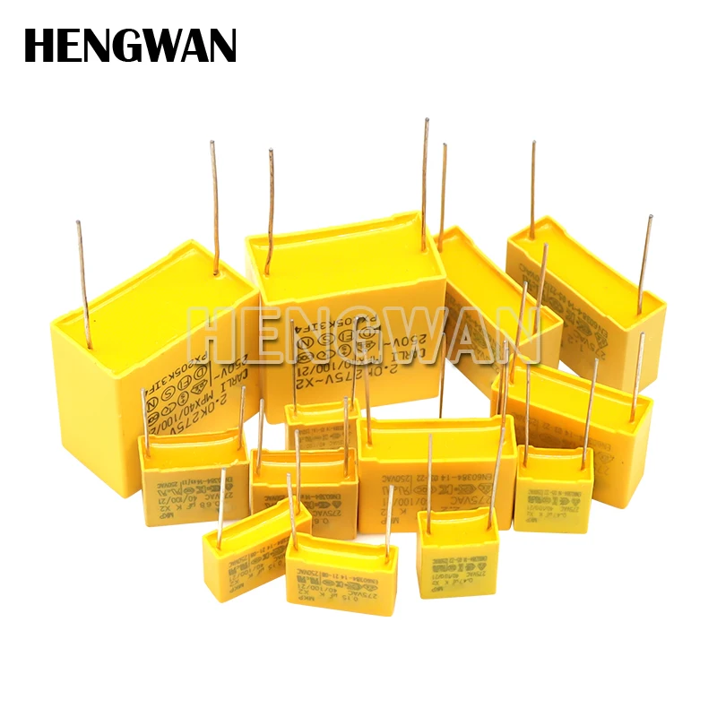 10pcs-275VAC-X2-Safety-capacitor-275V-10mm-15mm-22-5mm-27-5mm-0-022UF-0 ...