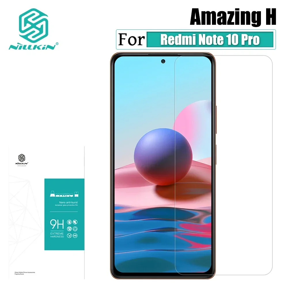Nillkin-H-Tempered-Glass-Screen-Protector-For-Xiaomi-Redmi-Note-10-Pro ...