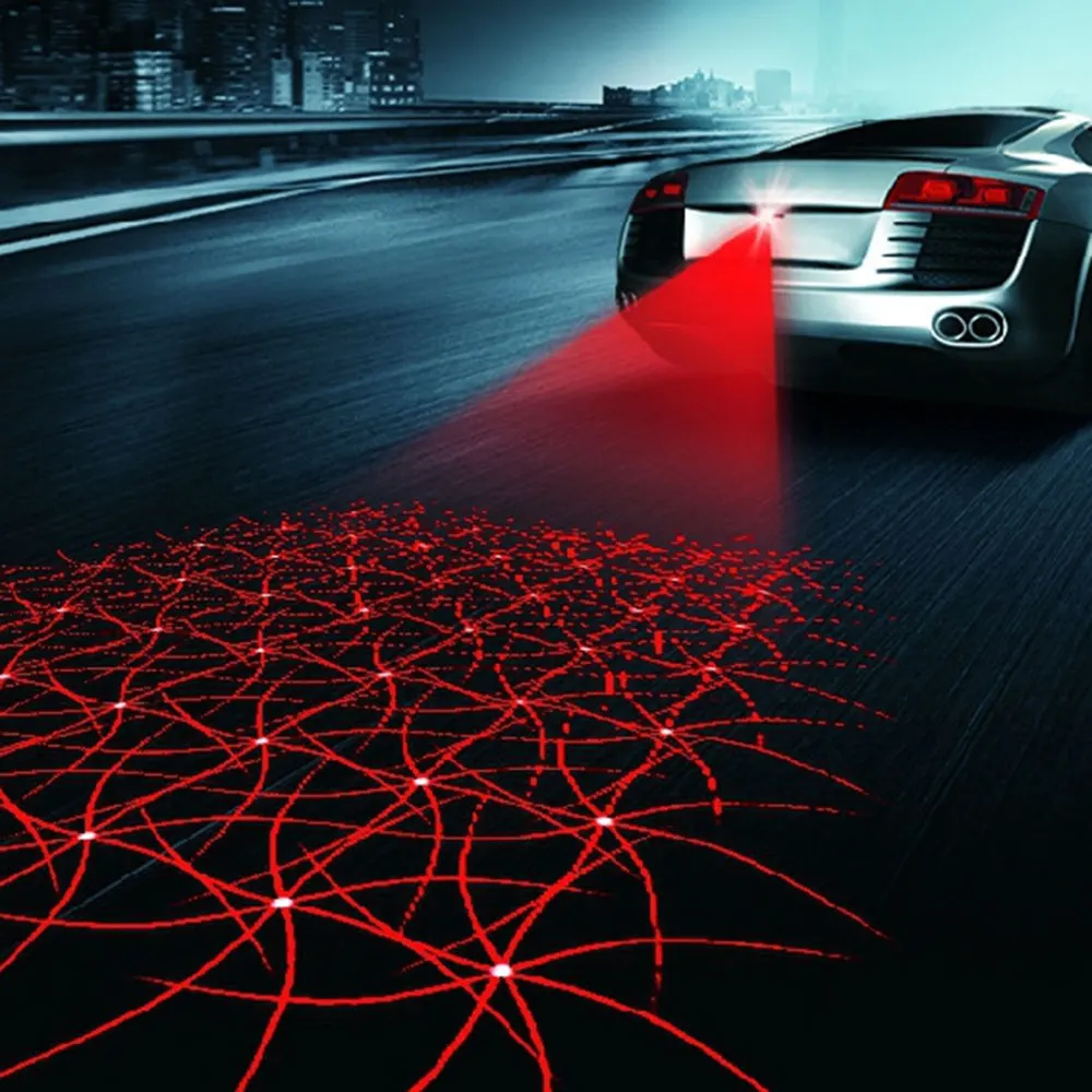 Red-Line-Rearing-Warning-Light-Auto-Styling-Anti-Collision-Rear-end-Car ...