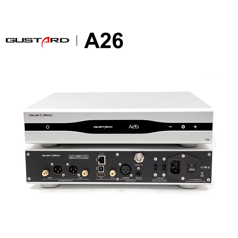 Gustard-A26-High-Performance-Audio-DAC-dual-AK4499EX-AK4191-chips-Streamer-Renderer-XMOS-DSD512 ...