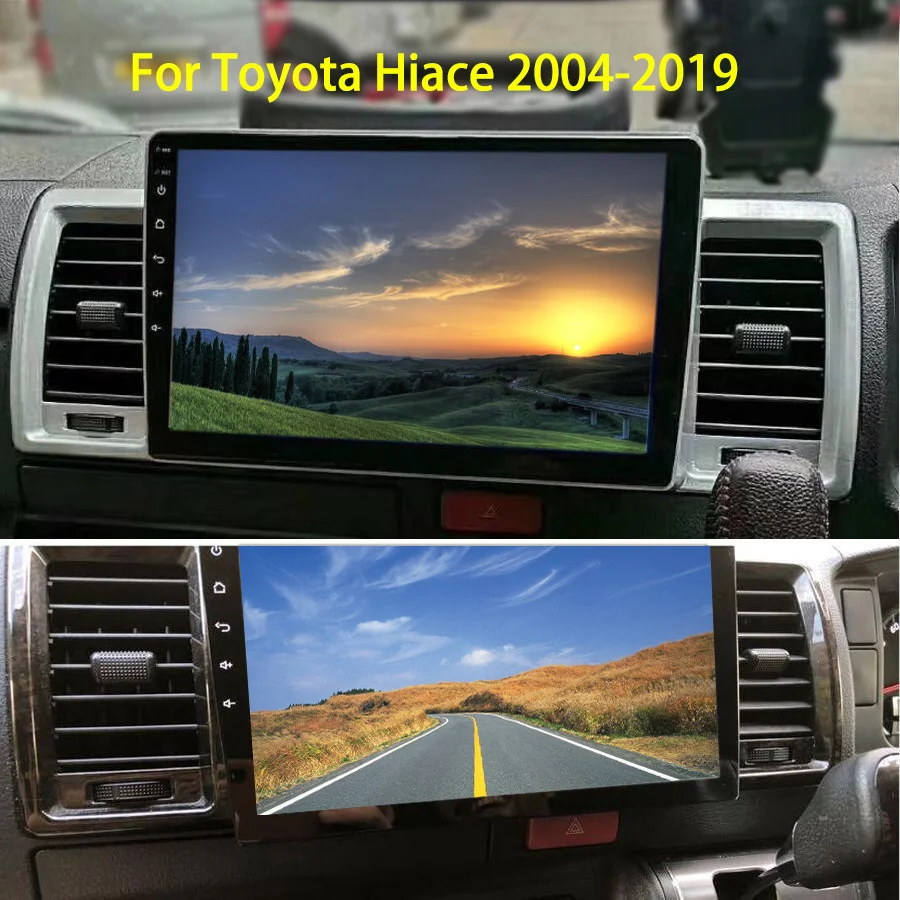 128GB-Android-Screen-For-Toyota-Hiace-2004-2019-Stereo-Auto-Car-Radio ...