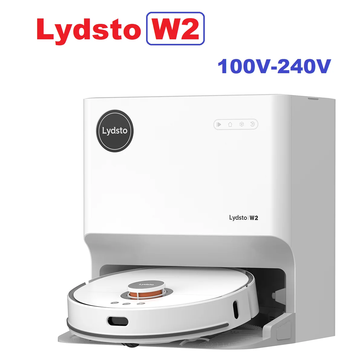 글로벌 오리지널 Lydsto W2 청소 로봇, 습식 및 건식, 자동 청소, 청소, 걸레질, 건조 및 먼지 수집 기계 ...