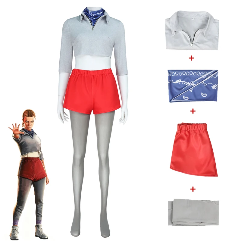 Stranger Things Season 5 Eleven Jane Hopper Full Cosplay Costume Set ...