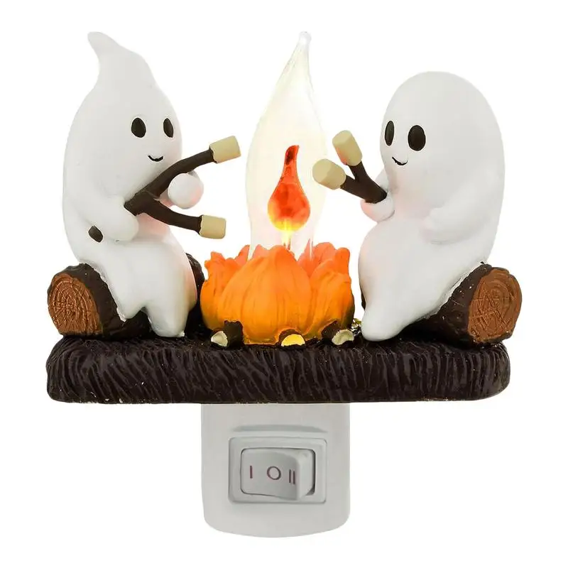 Ghost-Campfire-Night-Light-Halloween-Lamp-Spooky-Ghost-Flickering-Night ...