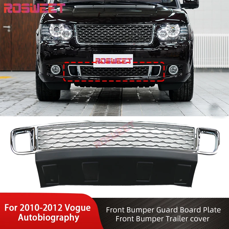 Front-Grille-and-Front-Bumper-Trailer-Cover-For-2010-2011-2012-Land ...