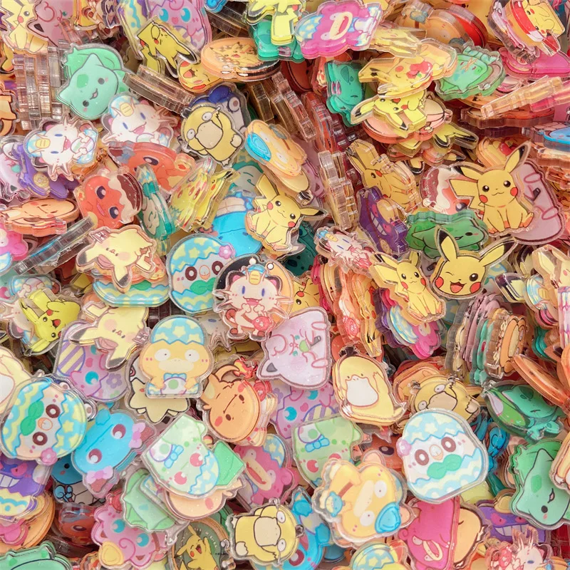2cm-100-600pcs-Pokemon-DIY-4cm-Patch-Acrylic-Waterproof-Homemade ...