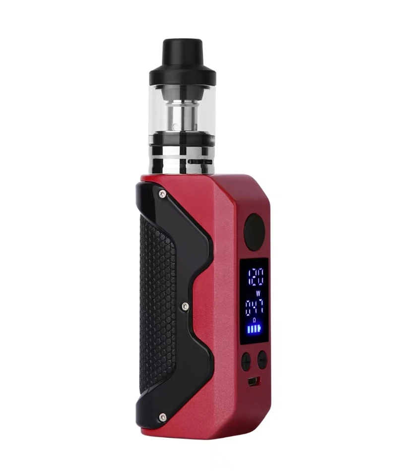 Electronic Vape 120W Box Mod Kits Built-in 2200mah Battery Adjustable ...