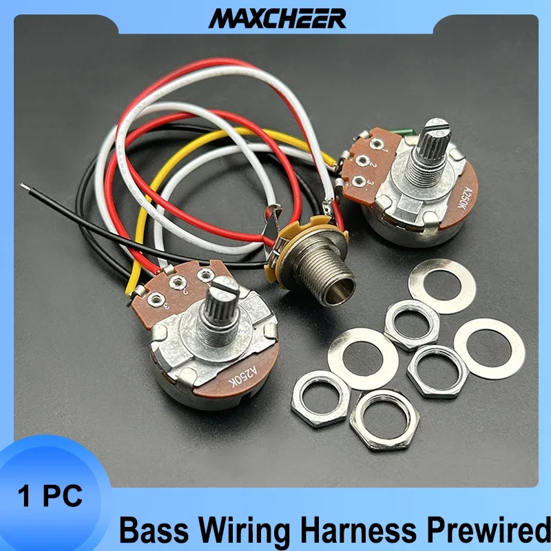 PB-JB-Bass-Wiring-Harness-Prewired-Kit-for-Precision-Bass-Guitar-Big ...