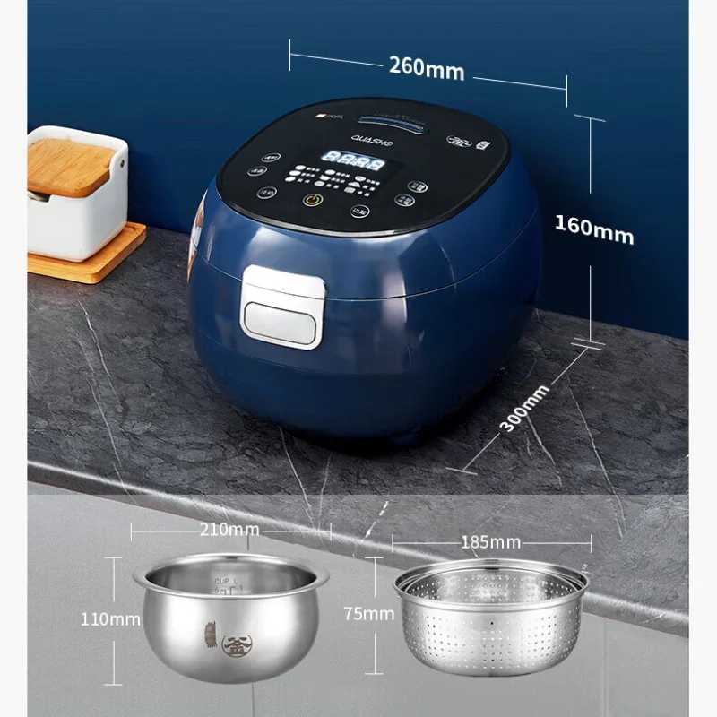 Electric Rice Cooker Mini Rice Cooker Multi-Function Cooker Non-Stick ...