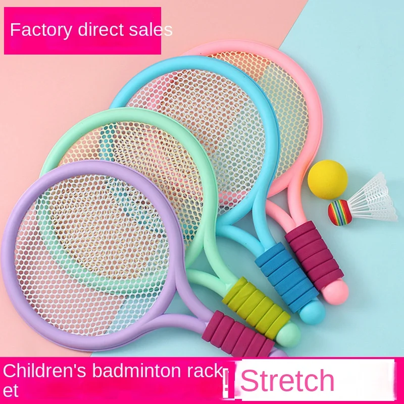 Children-s-Badminton-Racket-Set-Outdoor-Parent-child-Toy-Pair-Tennis ...