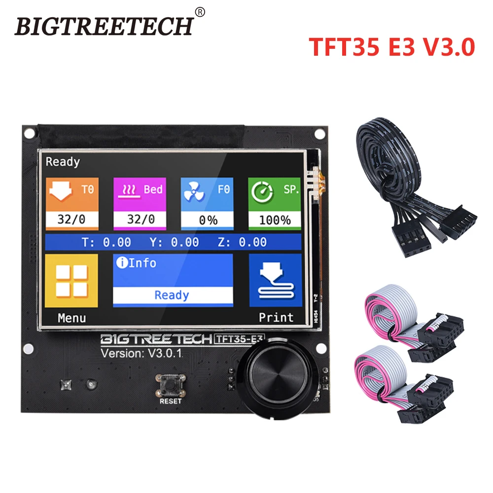 BIGTREETECH TFT35 E3 V3.0 Touch Screen 12864 LCD Display WIFI Module ...