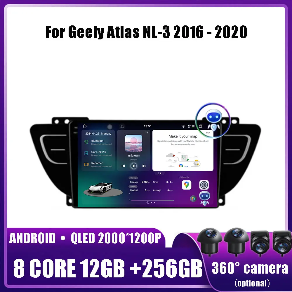 Android-14-For-Geely-Atlas-NL-3-2016-2020-Car-Multimedia-Player-Head ...