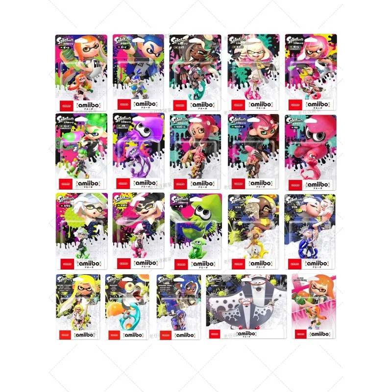 Inventory-Genuine-Splatoon-Series-Purple-Crow-Octopus-Game-Anime-Figure ...