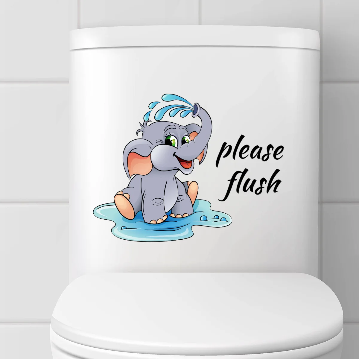 Flush Toilet Cartoon