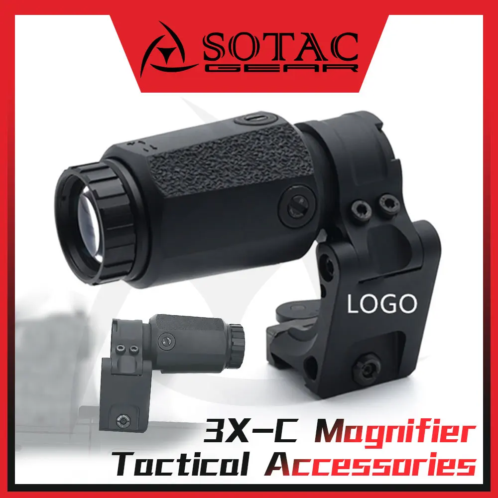 Weapon-3X-C-Magnifier-with-FTC-Mount-Optical-Sight-Scope-3X-Magnifiers ...