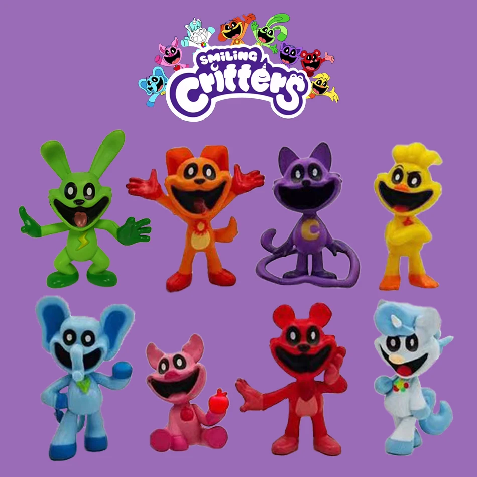 Ensemble-de-figurines-de-cr-atures-souriantes-Catnat-Figurine-de-chien ...