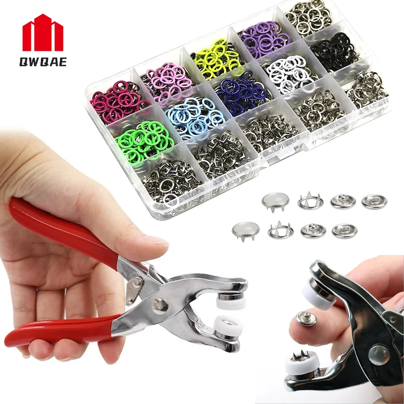 DIY-Metal-Button-Sewing-Accessories-Colorful-Five-Claw-Buckle-For ...