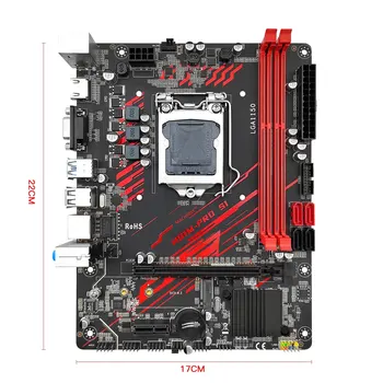 MACHINIST H81M-PRO S1 Motherboard LGA 1150 NGFF M.2 Slot Support I3 I5 ...