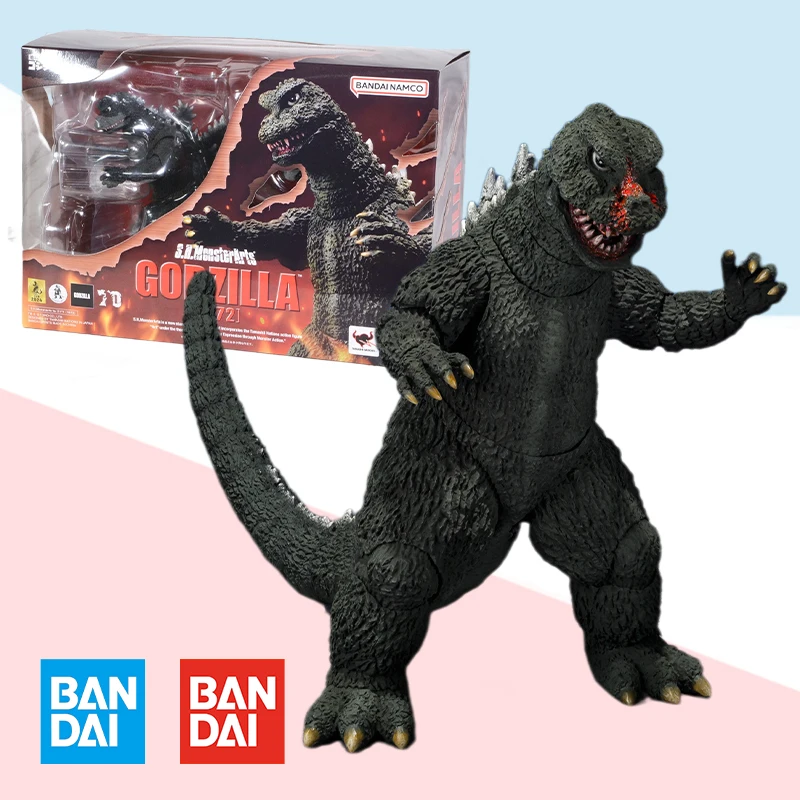 Bandai-caja-Original-S-H-MonsterArts-SHM-GODZILLA-1972-kit-de-modelo-de ...