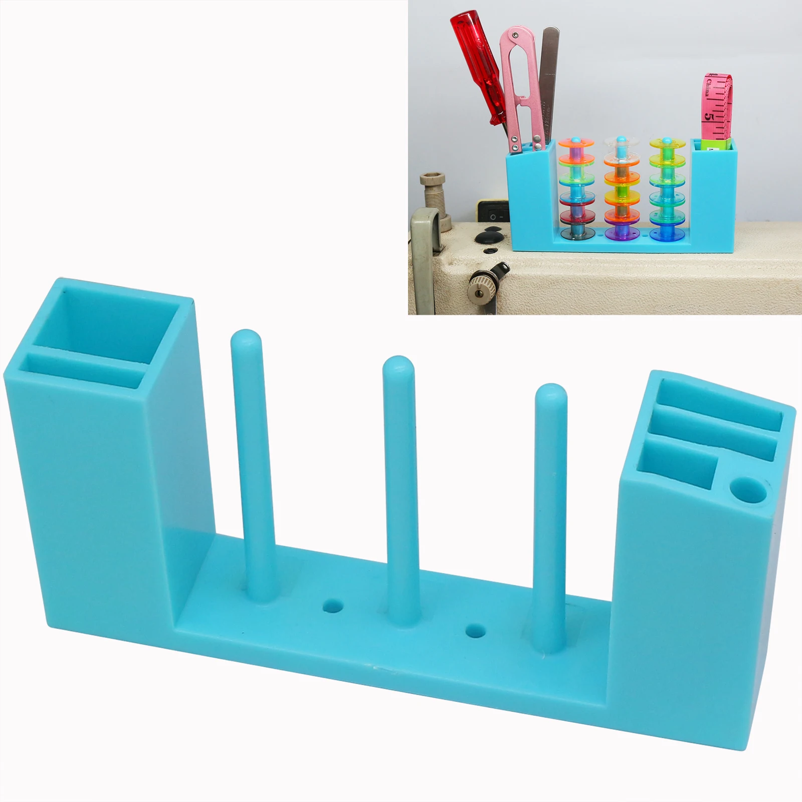 Multifunctional magnetic storage box sewing machine shuttle frame ...