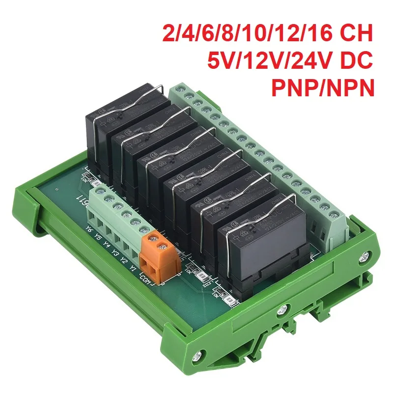2-4-6-8-10-12-16-Channel-Relay-Module-PLC-Amplifier-Board-Pluggable ...