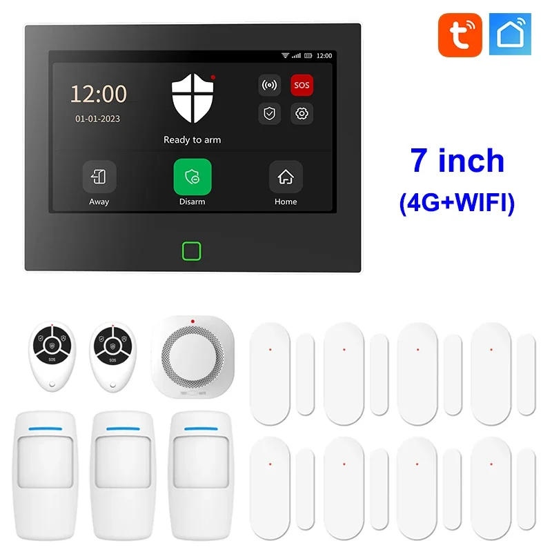 ACJ-Full-Touch-Tuya-Smart-Life-Alarm-Host-System-Kits-4G-Wi-Fi-prote-o ...