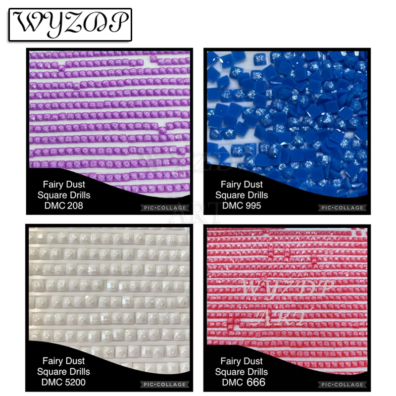 Mixed-Color-Fairy-Dust-Diamond-Square-5D-DIY-Diamond-Painting-Special ...