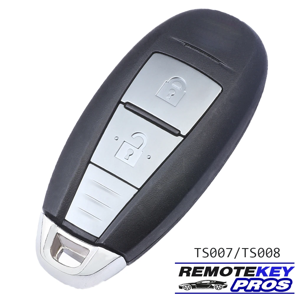 Diykey-Ts007-Ts008-2-Knoppen-Smart-Remote-Key-Card-433Mhz-Id47-Chip-Fob ...