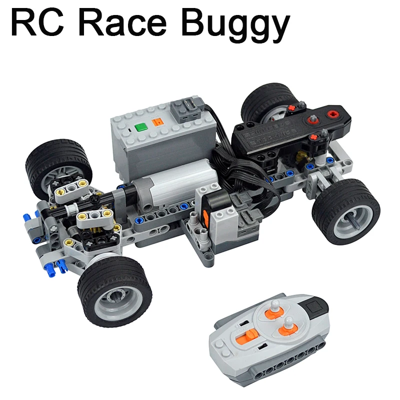 MOC-Technical-Building-Blocks-Racing-Car-Remote-Control-Electric-RC-Car ...
