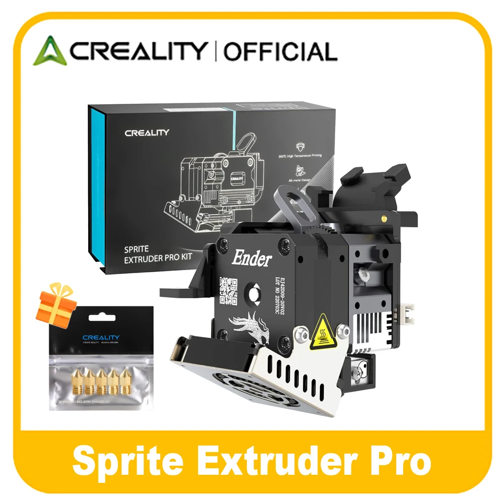 CREALITY Sprite Extruder Pro Kit 300℃ High Temperature Printing 3:5:1 ...