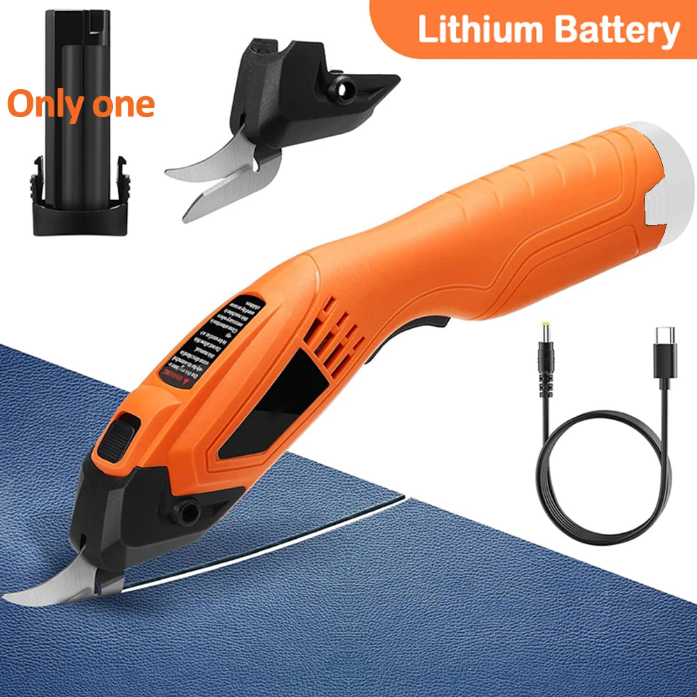 Electric-Scissors-USB-Cordless-Electric-Fabric-Cutting-With-Replacement ...