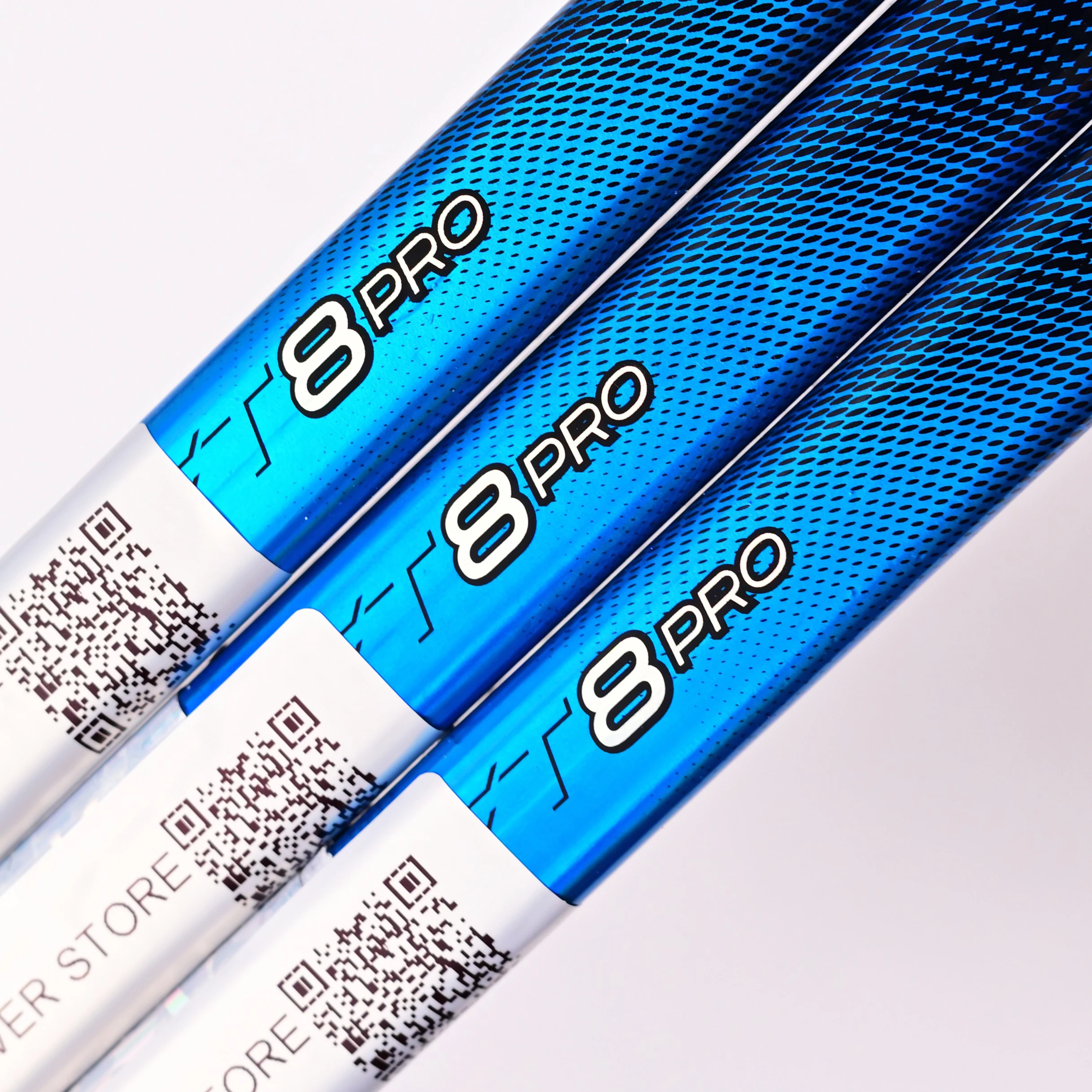 [2-Pack][Special Color][BLUE][FT8] New Ice Hockey Sticks Senior White ...